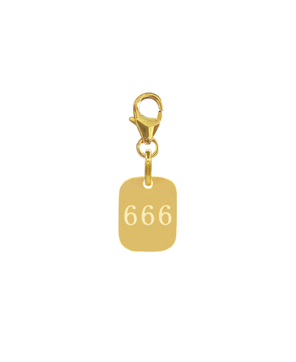 ANGEL NUMBER 666 CHARM – Urban Pieces